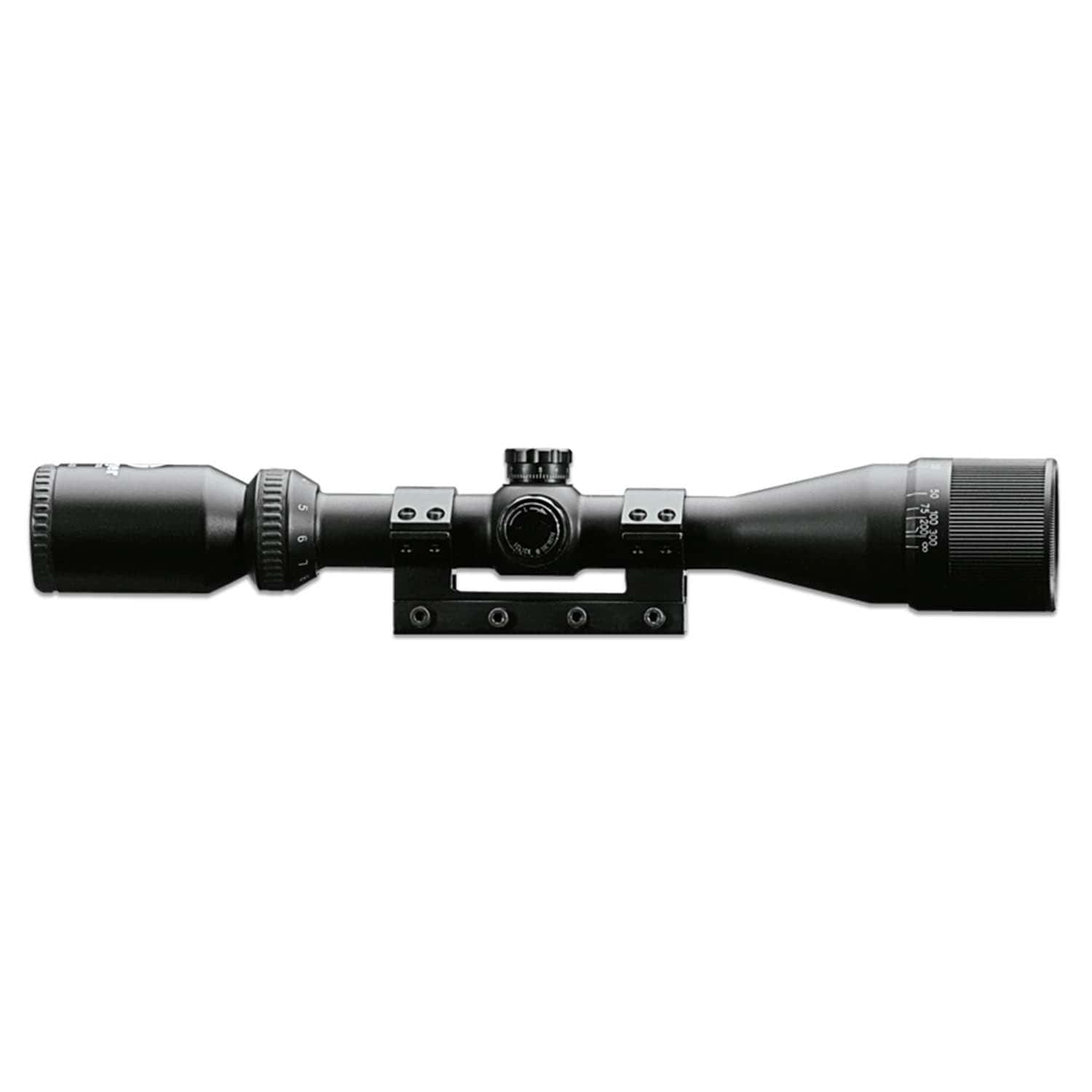 3-9X40 Scope With Adjustable Objective & 1-Piece Ring And Base ...